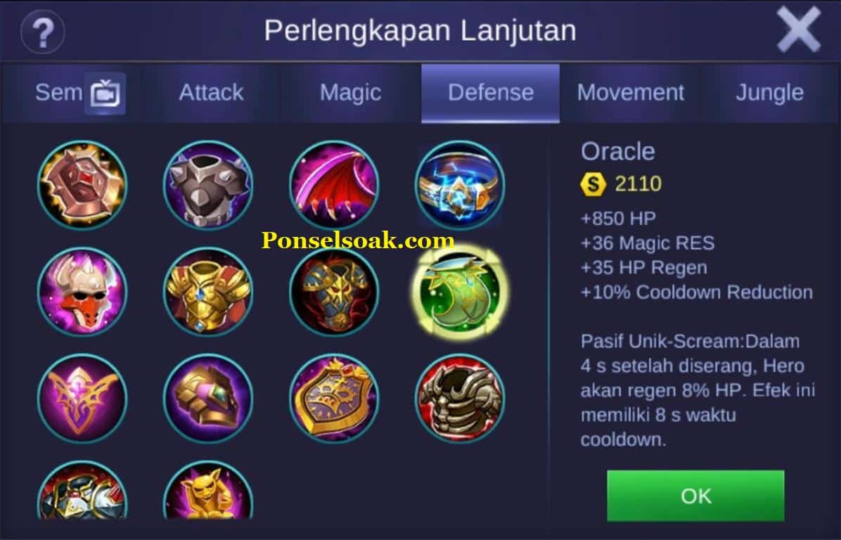 Build Item Gear Franco Mobile Legends Tersakit + Savage + Terkuat 2019