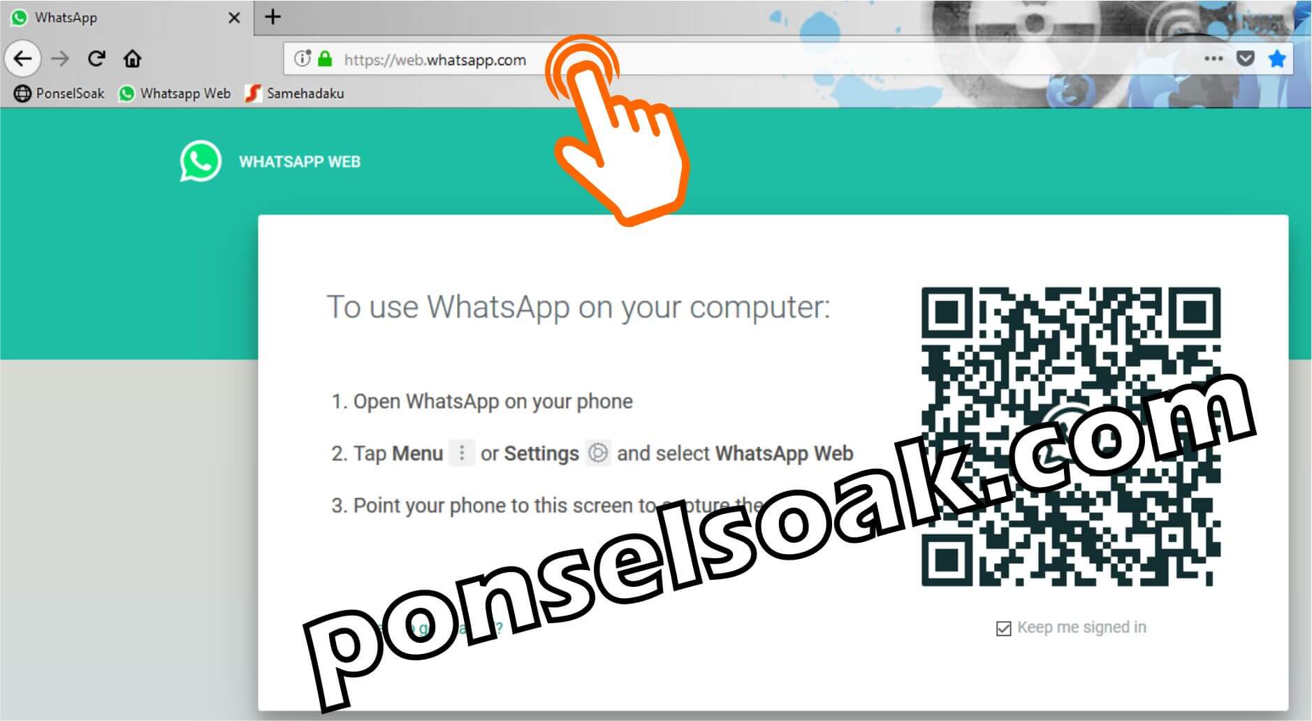 Cara Melihat Barcode / QR Kode WhatsApp Mudah!
