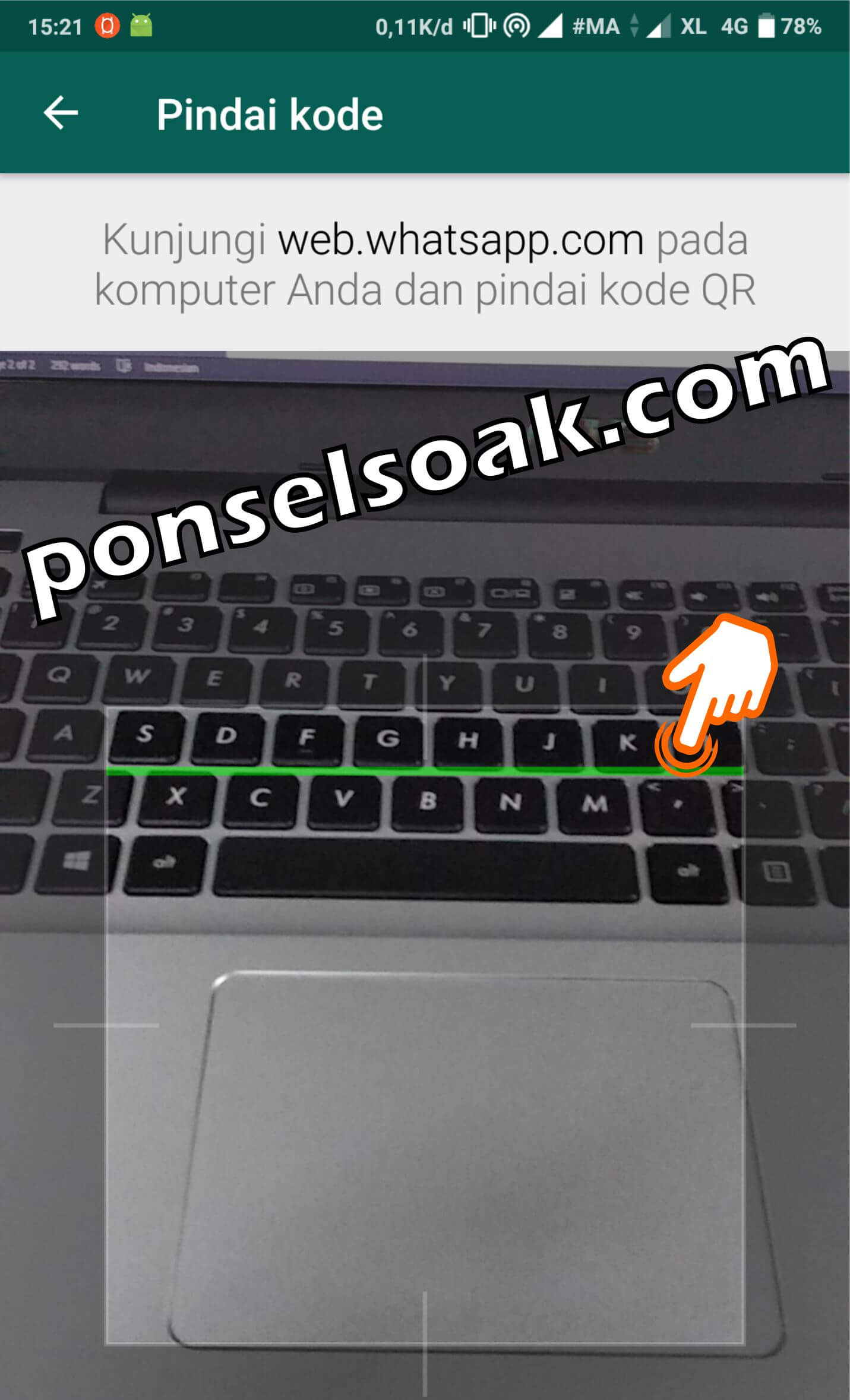 Cara Melihat Barcode / QR Kode WhatsApp Mudah!