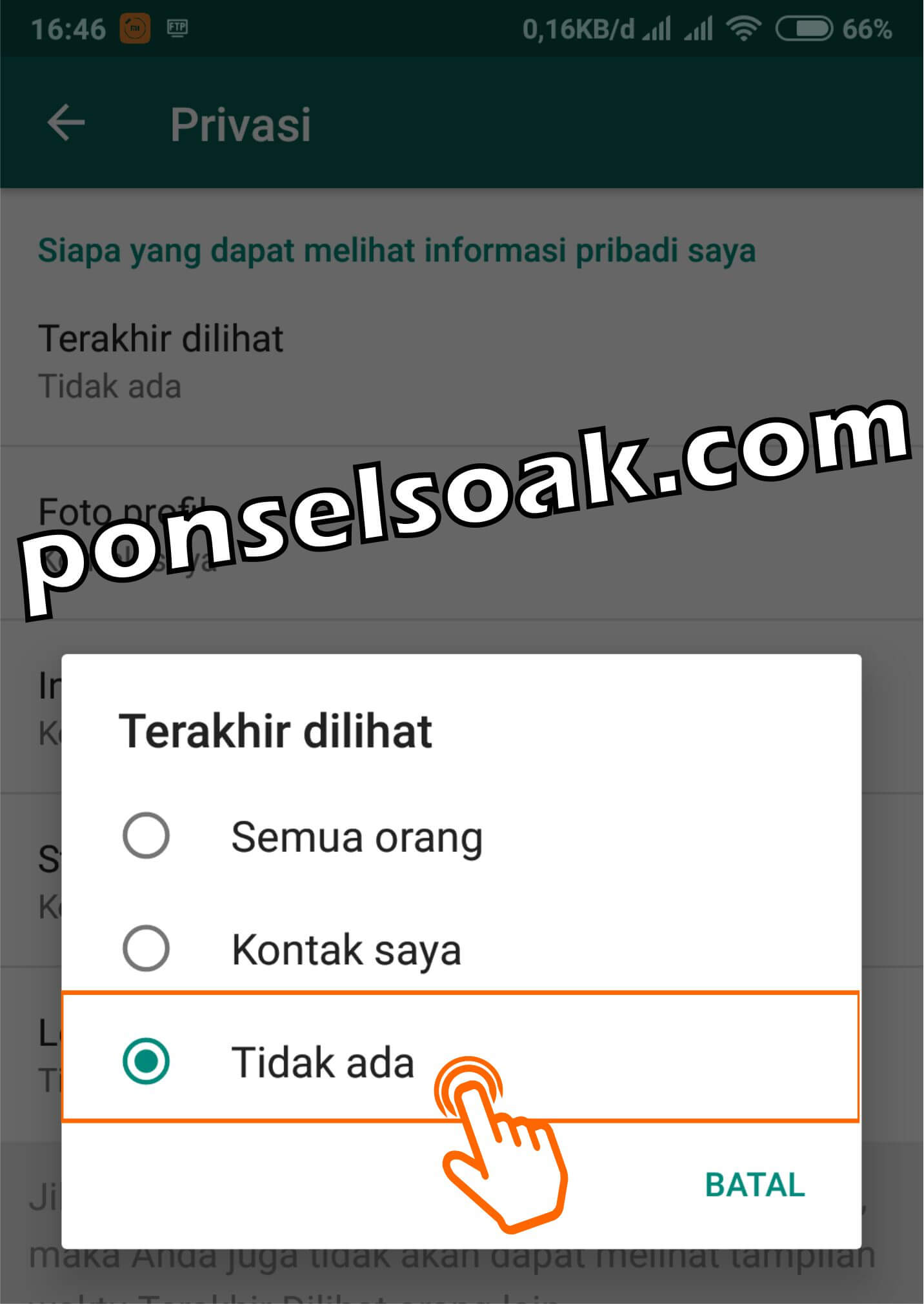 2+ Cara Menghilangkan Last Seen Dan Centang Biru 'Read' Di WhatsApp
