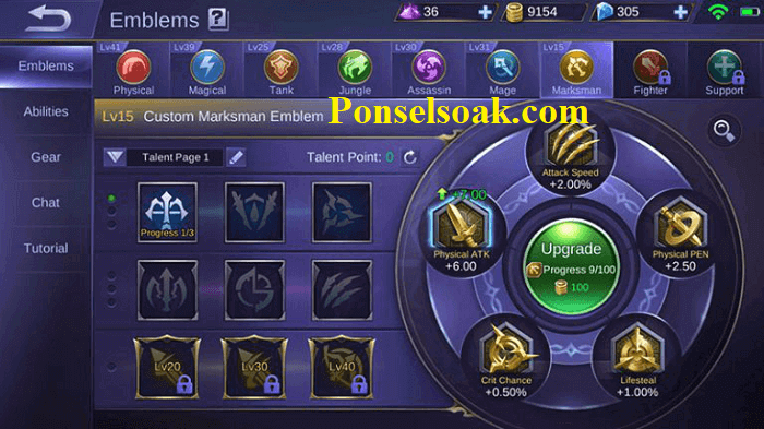 Build Item Gear Clint Mobile Legends Tersakit + Savage + Terkuat 2019
