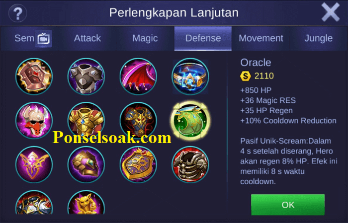 Build Item Gear Alpha Mobile Legends Tersakit + Savage + Terkuat 2019
