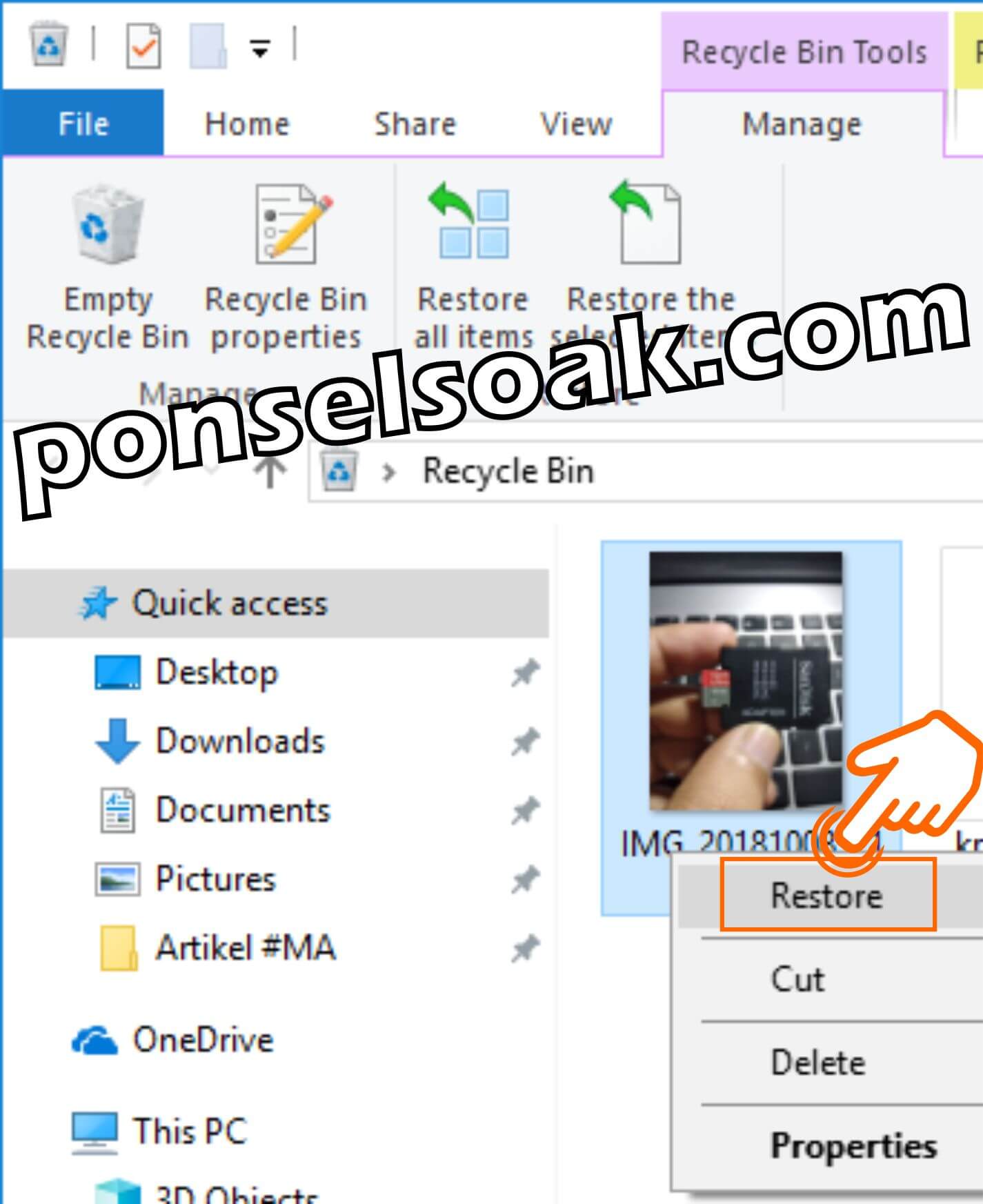 2+ Cara Mengembalikan File Terhapus Di Laptop Windows